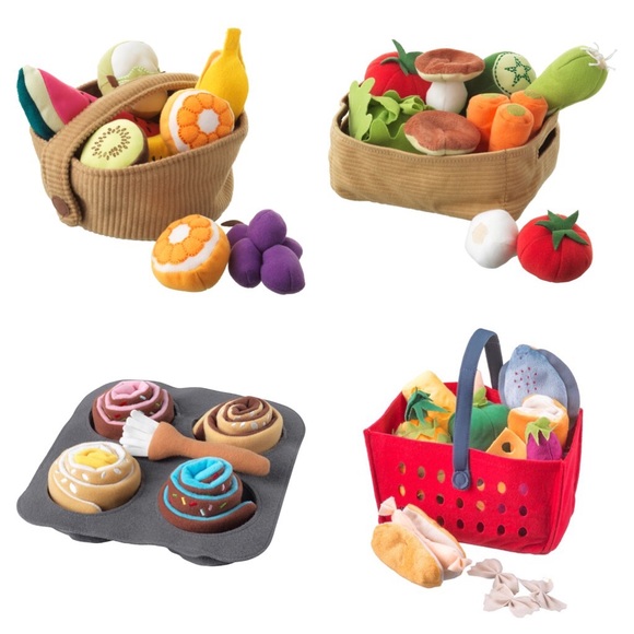 IKEA | Toys | Bundle Of Ikea Food Play Sets 3 Yrs | Poshmark
